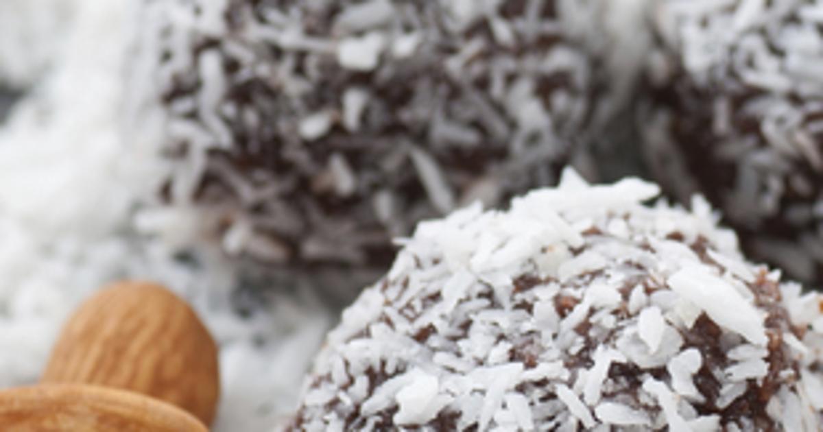 Sirove kuglice od kokosa i kakaa